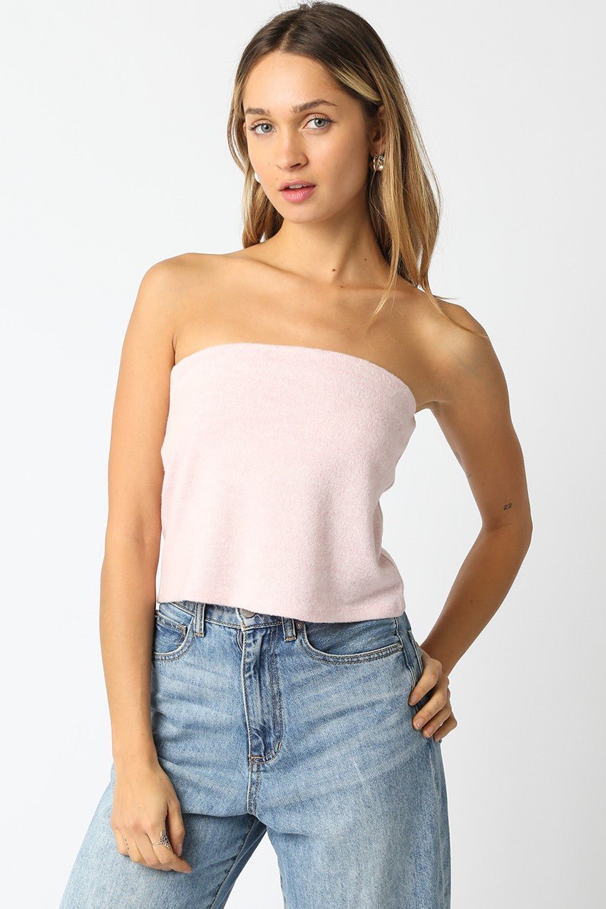 Tube Top - Baby Pink - amandenimes