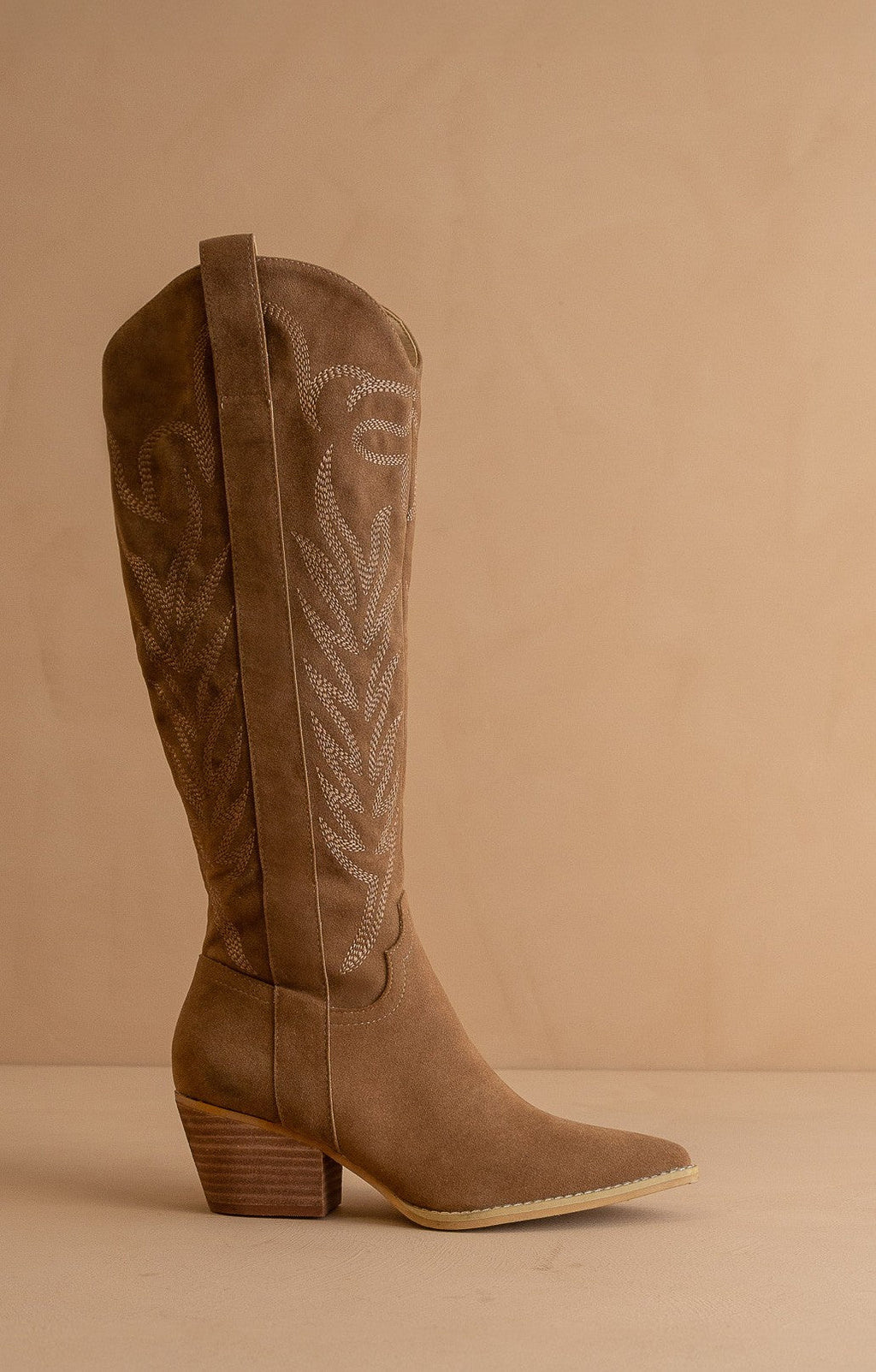 Suede Bentley Boot - amandenimes